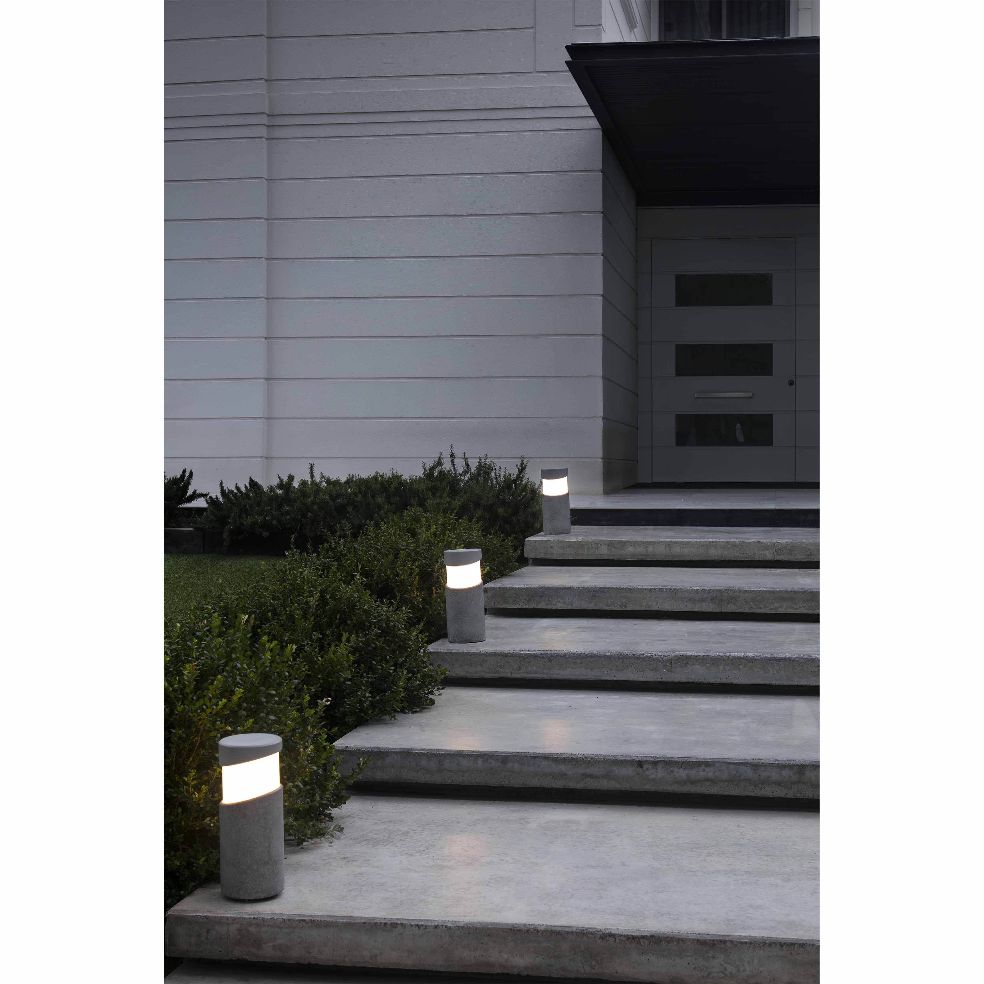 BLOCK Grey beacon/post lamp – Landlite Designer Lightings