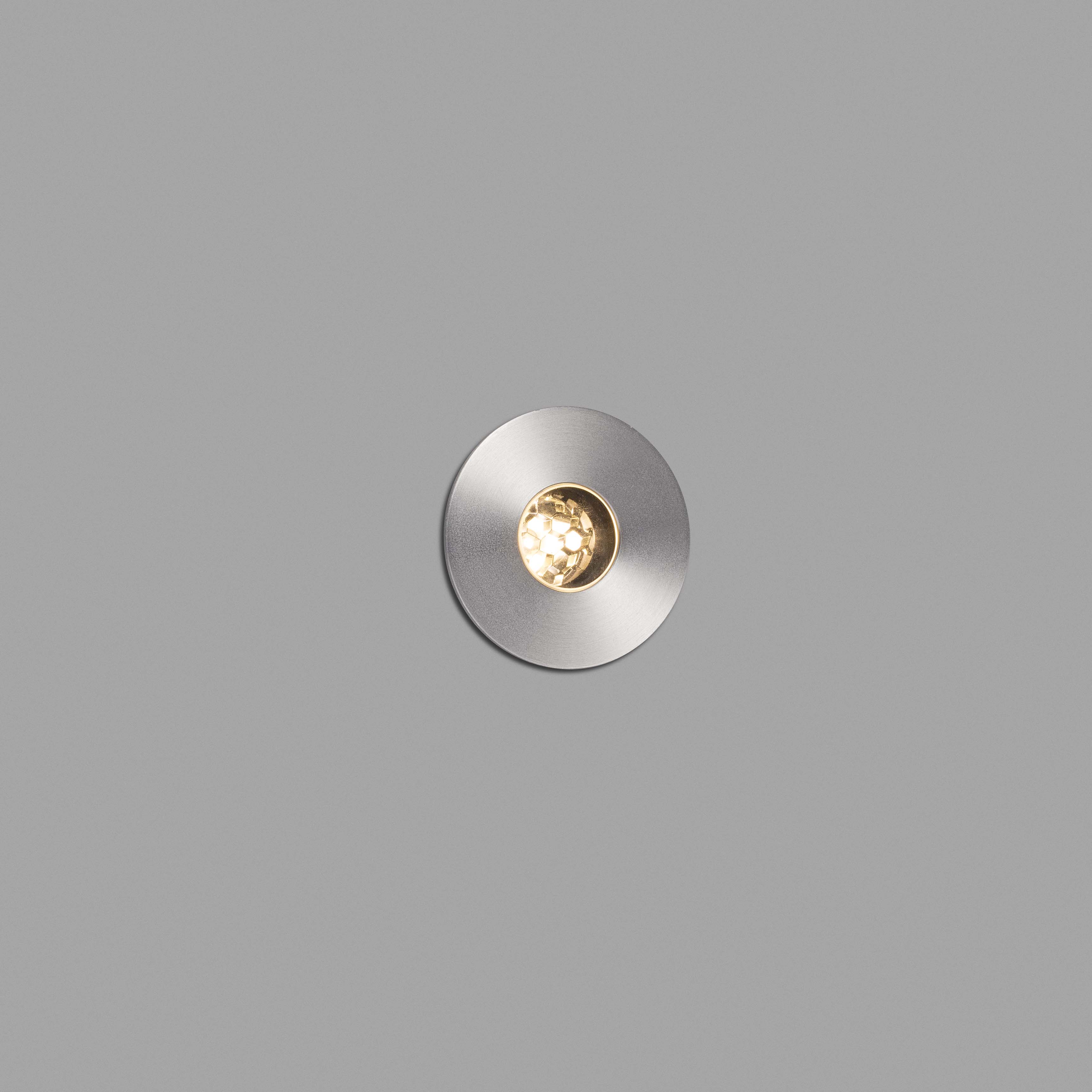 GRUND LED Inox recessed lamp 2W 2700K – Landlite Designer Lightings